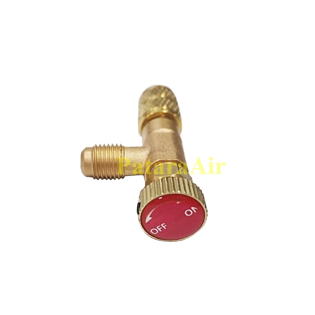 เซฟตี้วาล์ว R32,R410a (รุ่นสาย1/4") ผู้1/4 x เมีย5/16 Safety Valve วาว ...