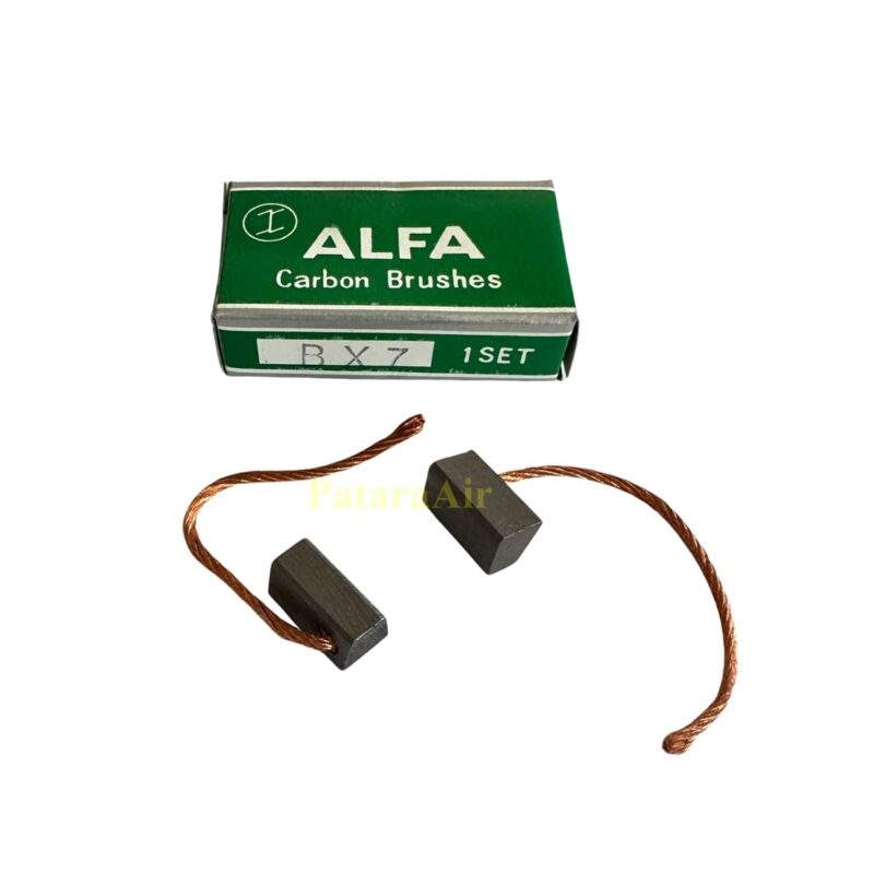 ถ่านพัดลม FX7 (กล่องละ2ชิ้น) ALFA แท้! ถ่านมอเตอร์ FX-7 แปรง ถ่าน ...